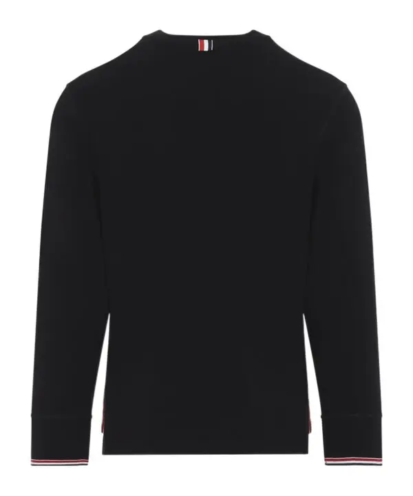 Thom Browne Rwb Striped Knitted Top