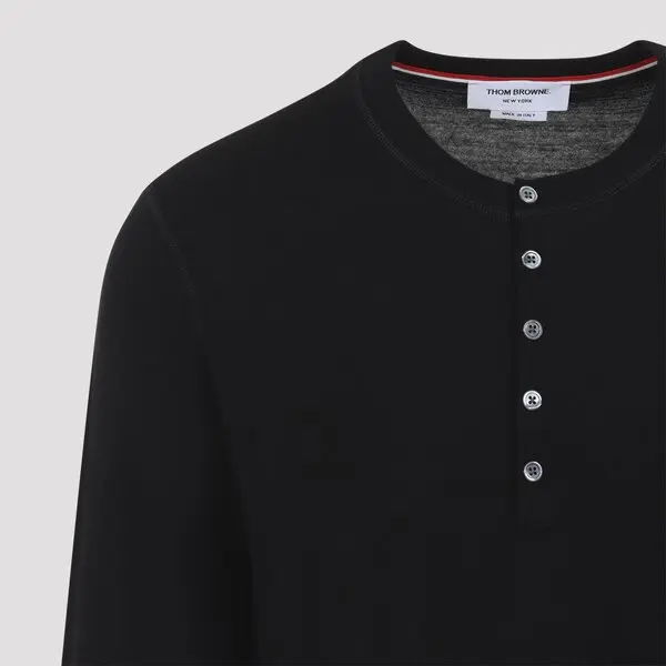 Thom Browne Rwb Striped Knitted Top