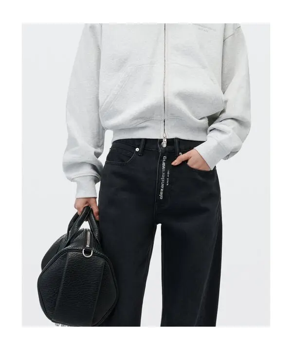 Alexander Wang Mid-rise Loose-fit Jeans