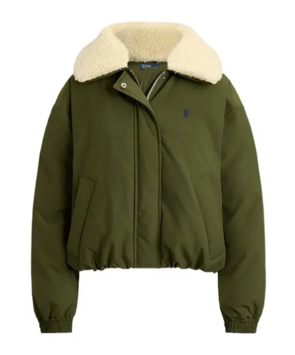 Polo Ralph Lauren Logo Embroidered Jacket - New Olive