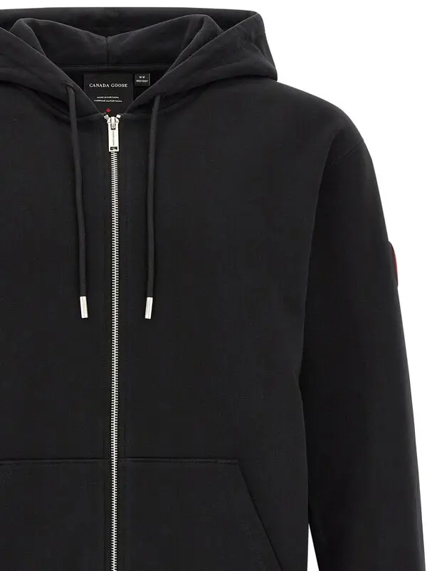 Canada Goose Loon Zip-up Hoodie - Black