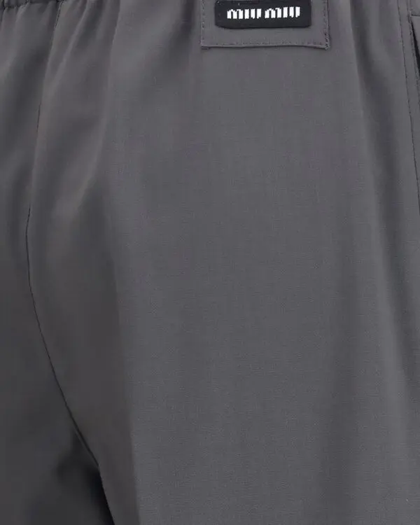 Miu Miu Stretch Wool Pants