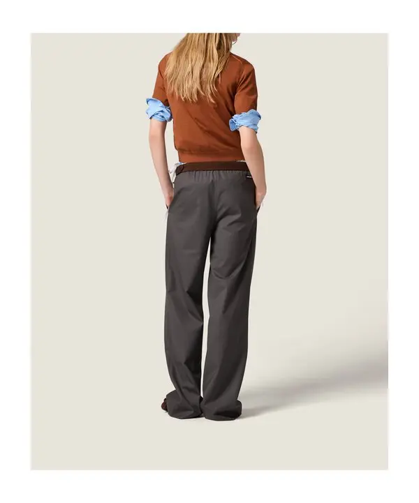 Miu Miu Stretch Wool Pants