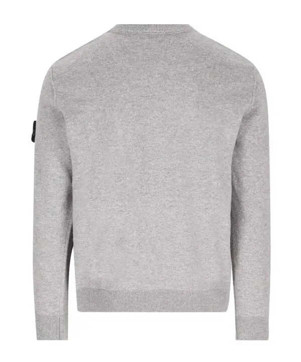Stone Island Long-sleeved Sweater - Gray