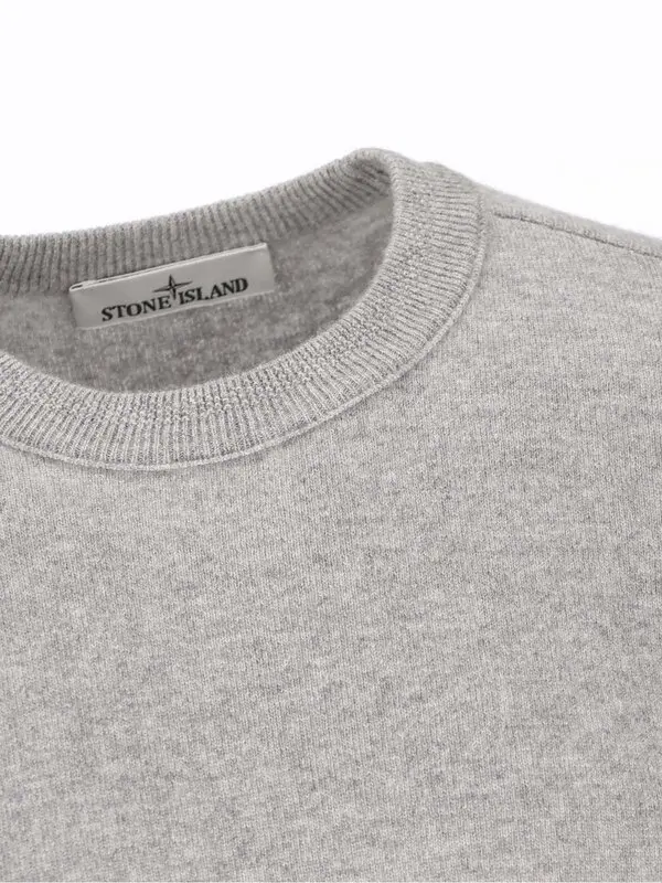Stone Island Long-sleeved Sweater - Gray