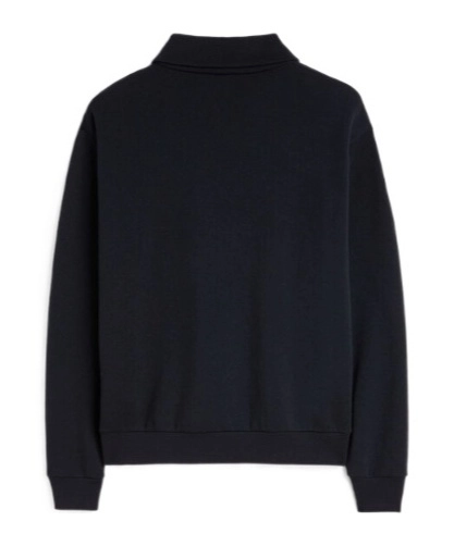 JIL SANDER Cotton Blend Polo Sweatshirt