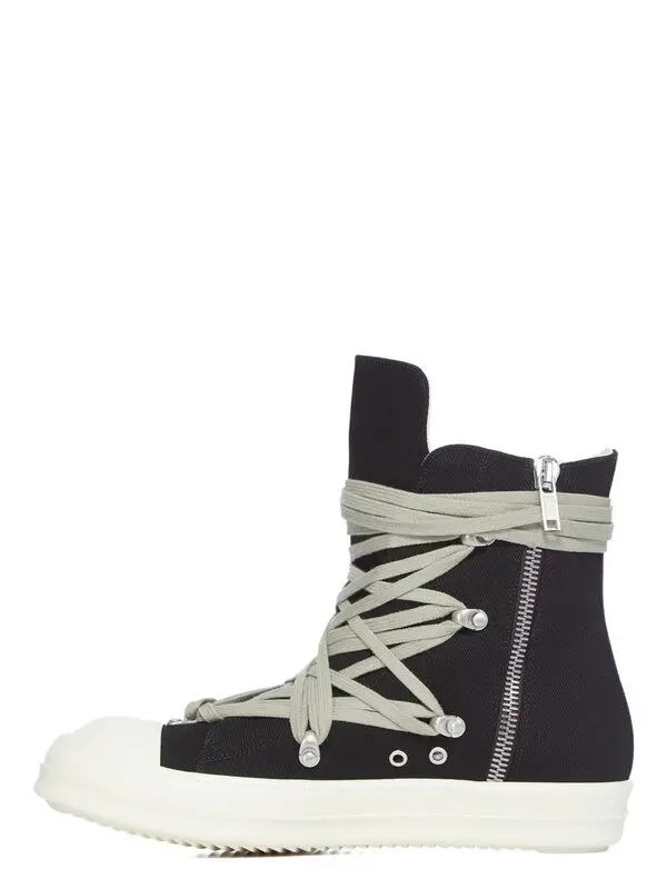 Rick Owens Megalace High Top Sneakers