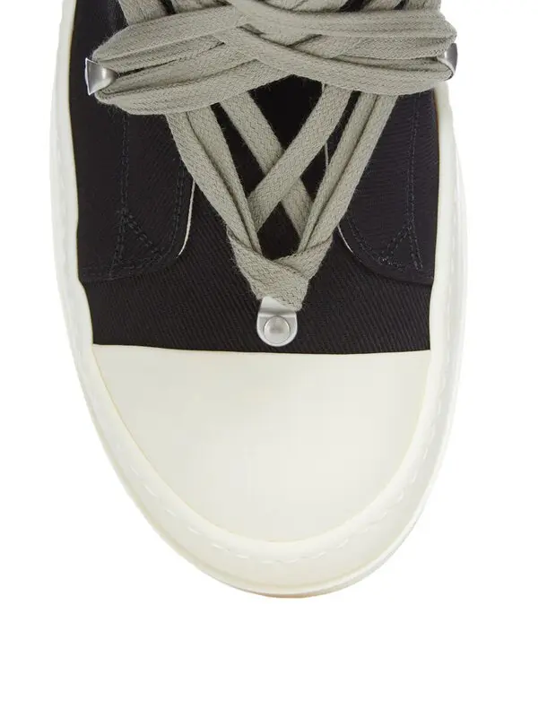 Rick Owens Megalace High Top Sneakers