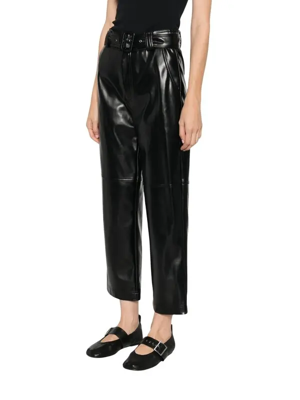 TWINSET Belted Cropped Pants