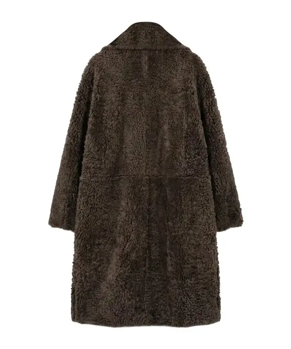 TOM FORD Shearling Patchwork Reversible Coat