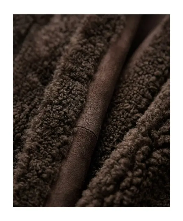 TOM FORD Shearling Patchwork Reversible Coat