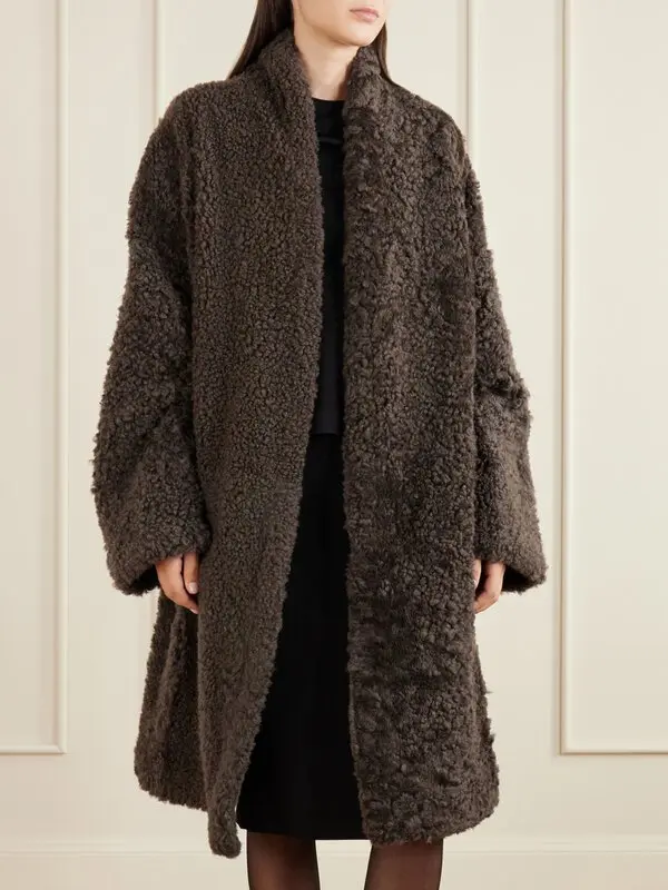 TOM FORD Reversible Shearling And Leather Coat