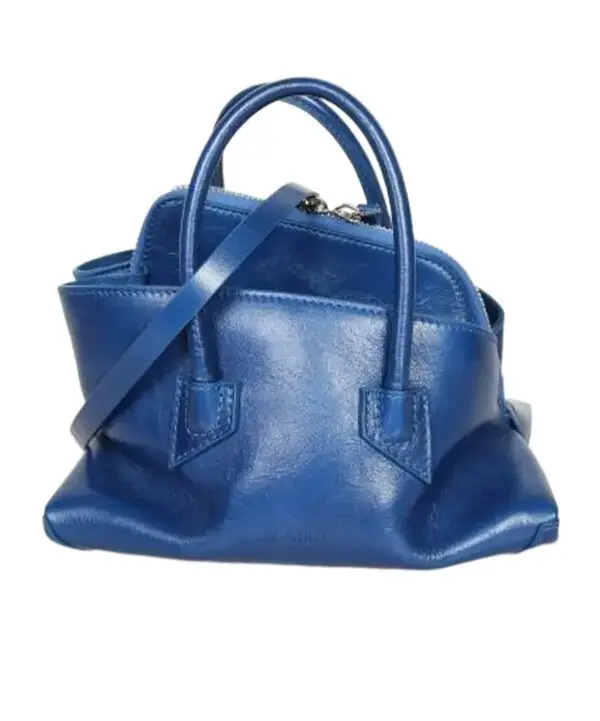 Attico Top Handle Shoulder Bag - Blue