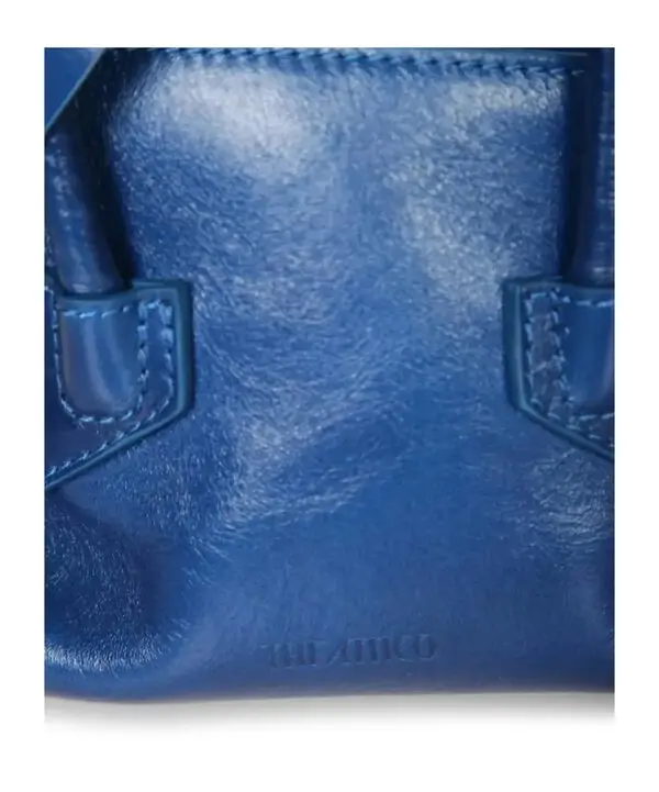 Attico Top Handle Shoulder Bag - Blue
