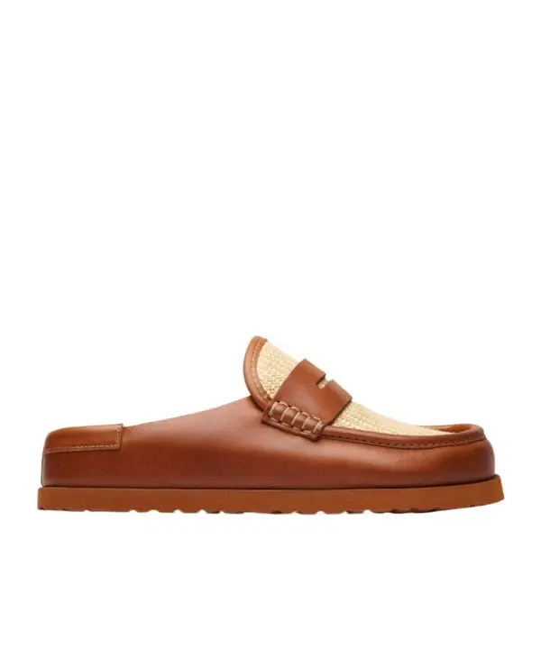 BIRKENSTOCK Naples Mules - Ginger Brown