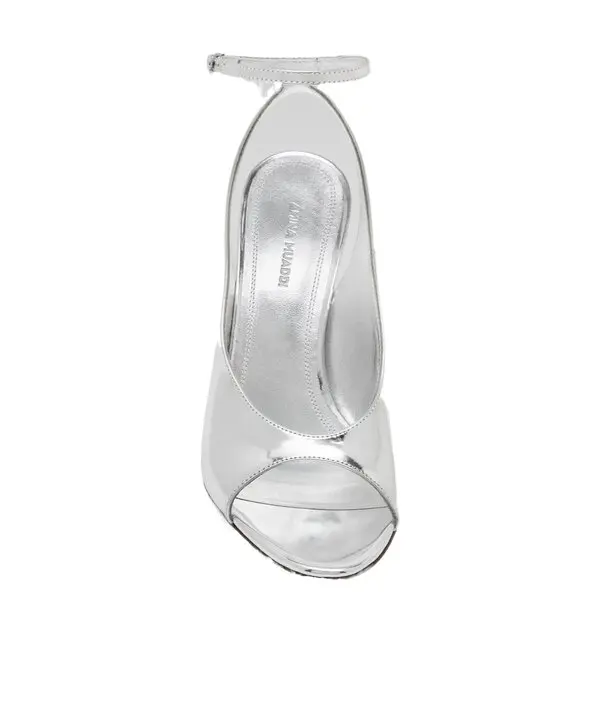 Amina Muaddi Anok Sandal 105 Mirror