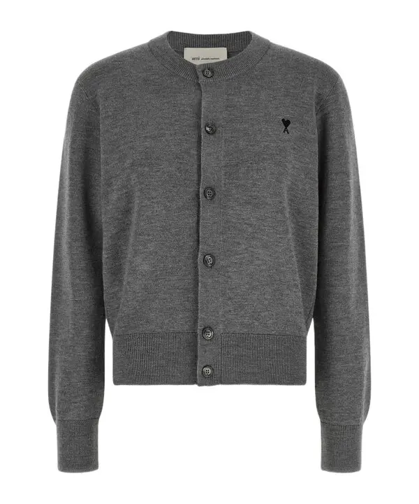 AMI Paris De Coeur" Cardigan