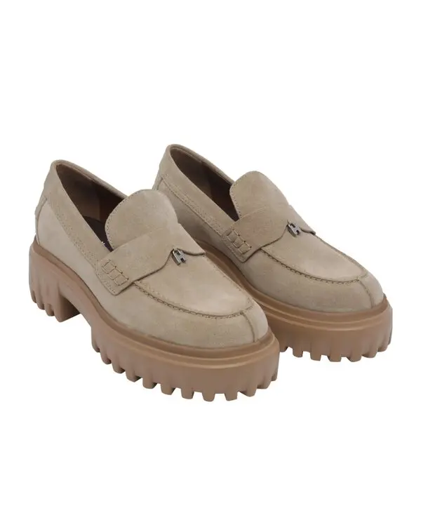 Hogan H700 Lug Sole Loafers