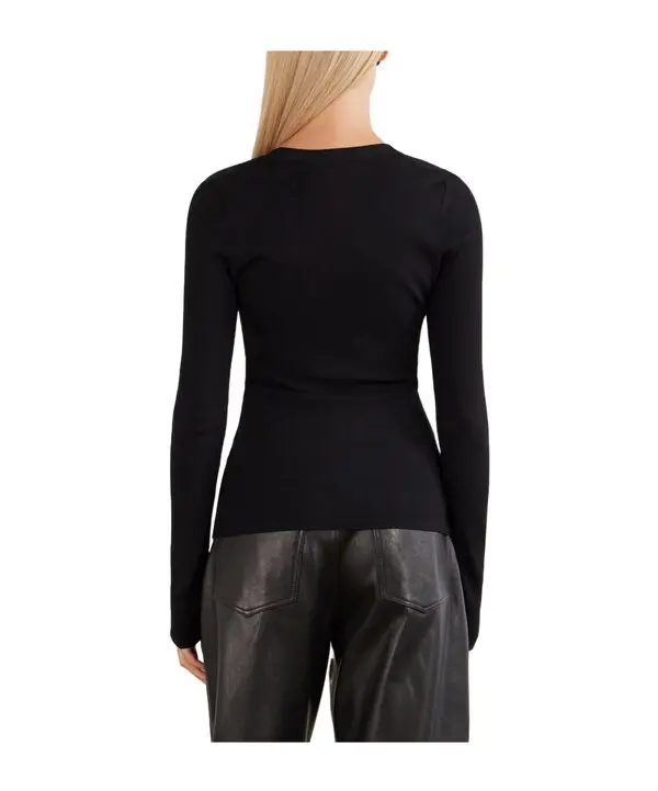 Stella McCartney Scoop Neck Fine Knit Top