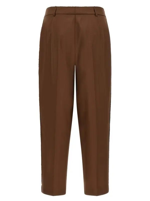 GIANLUCA CAPANNOLO Casual Pants With Belt Loops