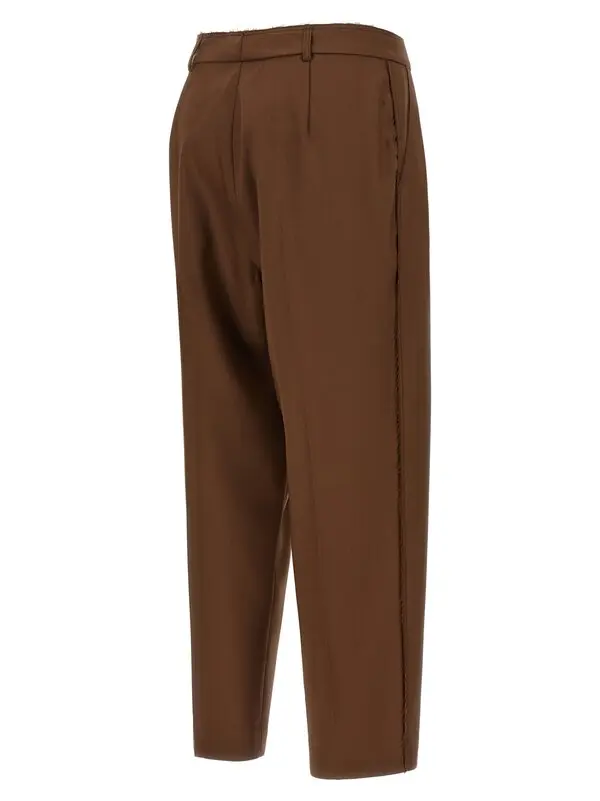 GIANLUCA CAPANNOLO Casual Pants With Belt Loops