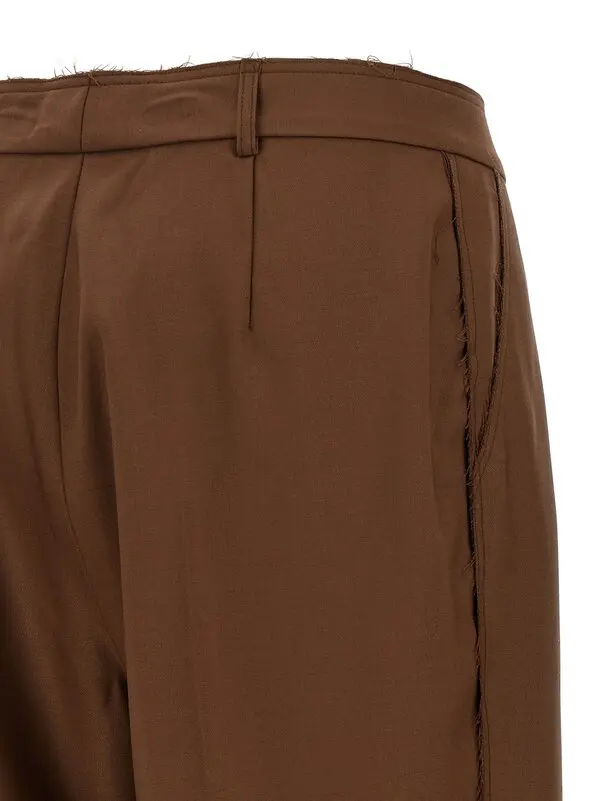 GIANLUCA CAPANNOLO Casual Pants With Belt Loops