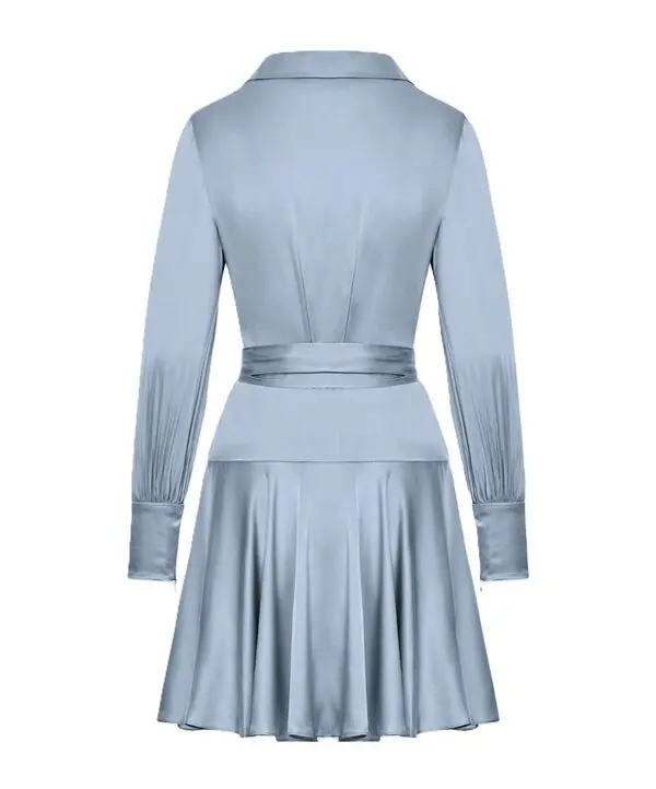 Zimmermann Long-sleeved Belted Dress