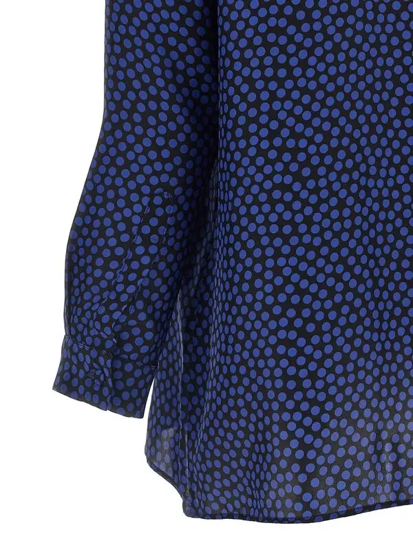 GIANLUCA CAPANNOLO Katherine Shirt With Polka Dot Print