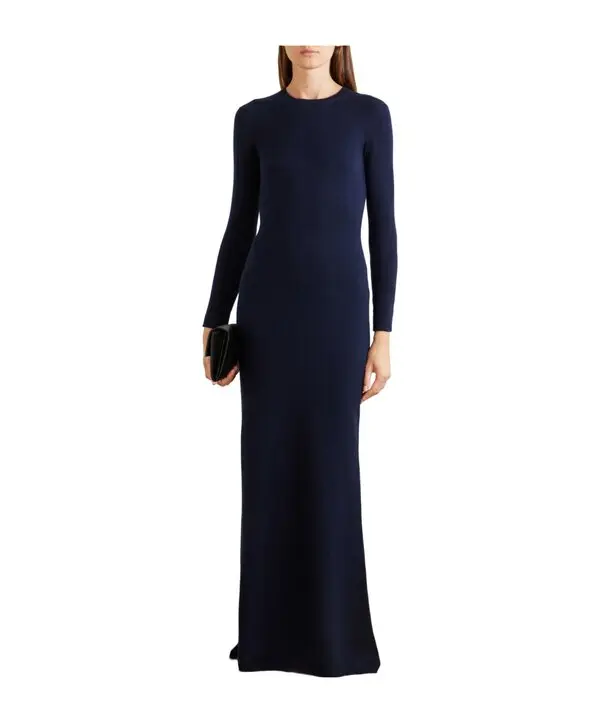 TOM FORD Cashmere And Cotton-blend Knitted Maxi Dress