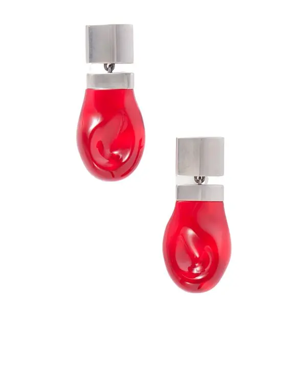 Khaite Keefe Sculptural Resin Earrings
