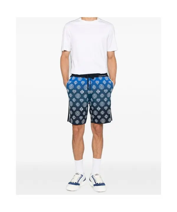 Casablanca Letter-pattern Knit Shorts