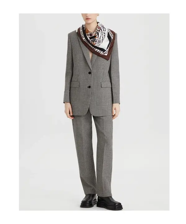 Ports 1961 Check Wool Blazer