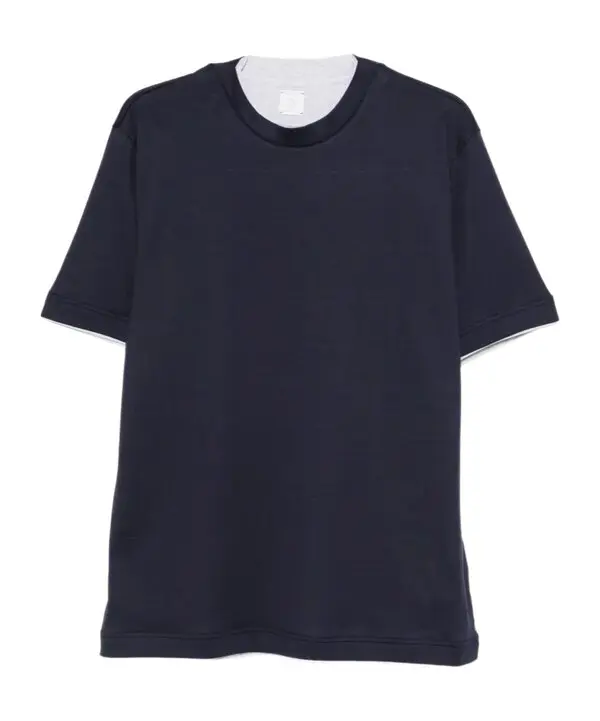 Eleventy Crew Neck Short Sleeve T-shirt