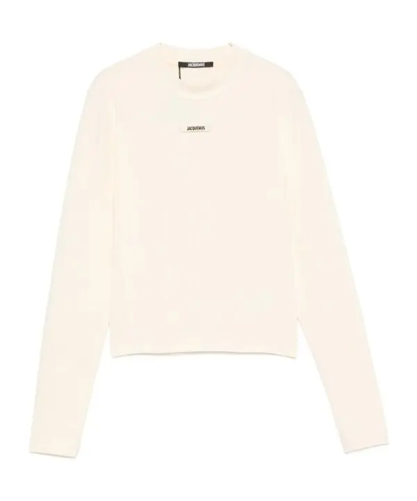 Jacquemus Logo-patch Long-sleeve T-shirt