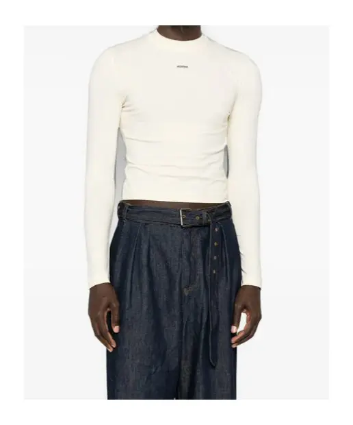 Jacquemus Logo-patch Long-sleeve T-shirt