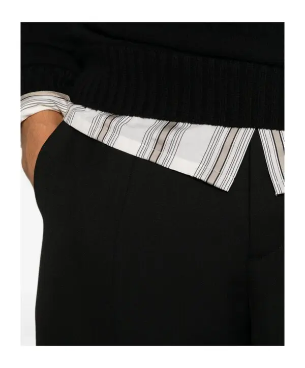 NINE:INTHE:MORNING Tailored Trousers With Belt Loops