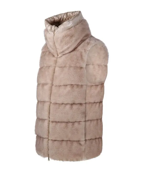 Herno High-neck Sleeveless Vest