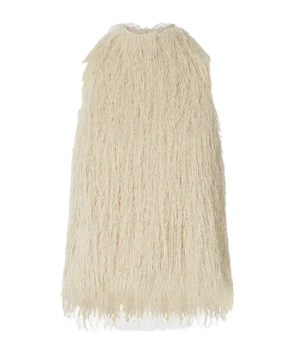 Liu Jo Fringed Top - Cream