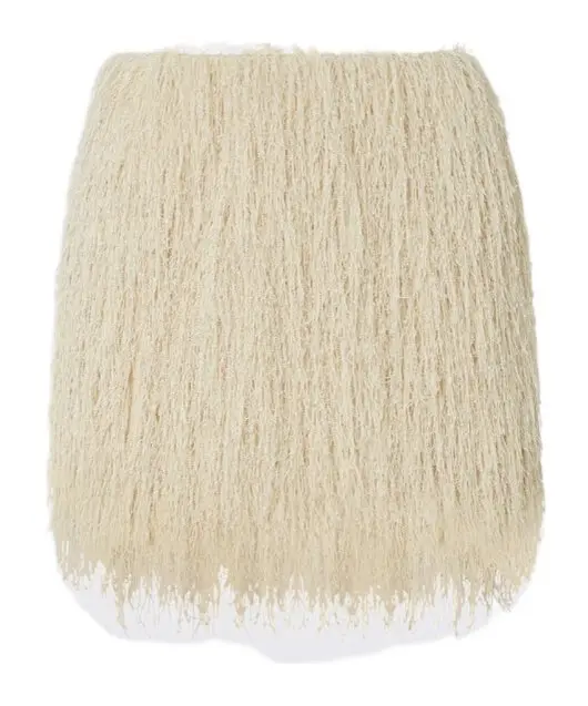 Liu Jo Fringe Mini Skirt