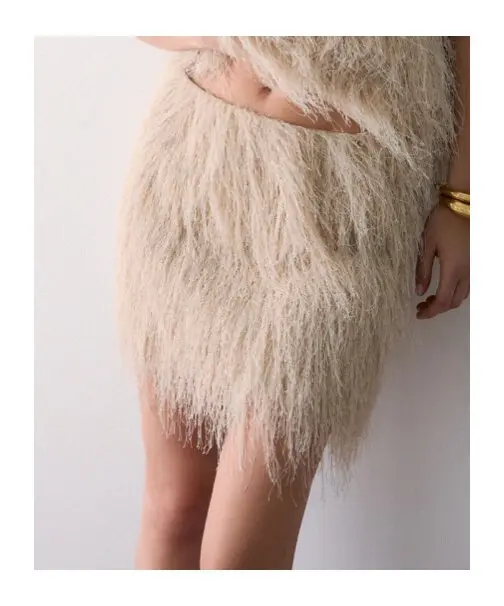 Liu Jo Fringe Mini Skirt