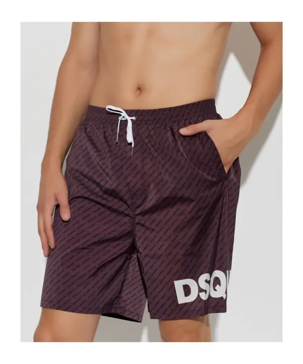 Dsquared2 Wide-leg Swim Shorts