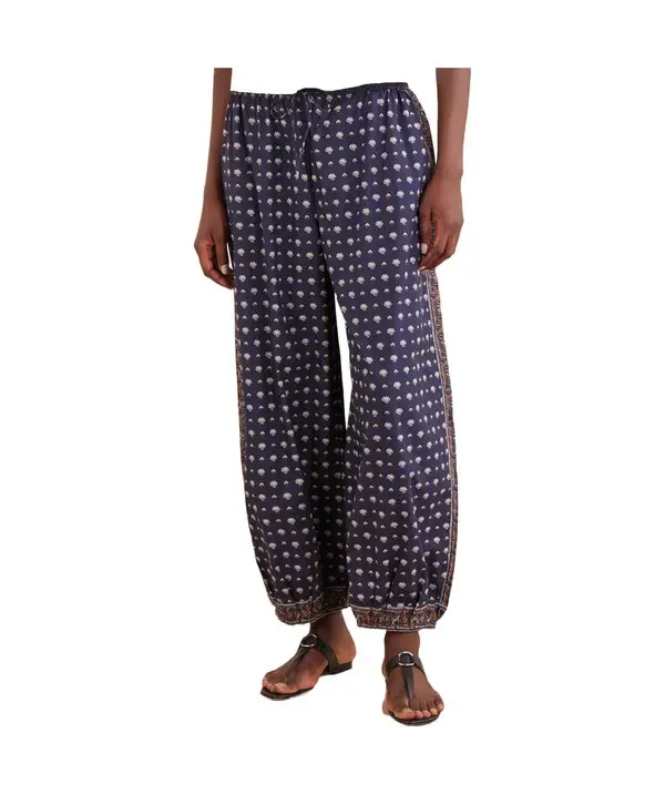 DÔEN Yarrow Printed Cotton Pants