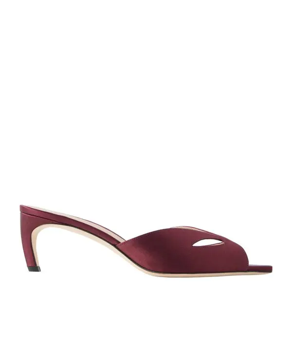Victoria Beckham Satin Sandals