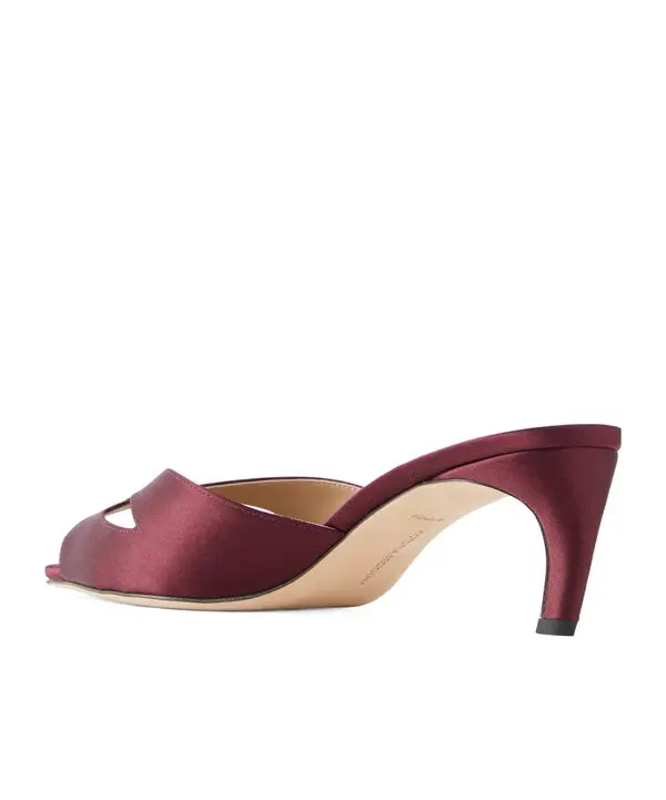 Victoria Beckham Satin Sandals