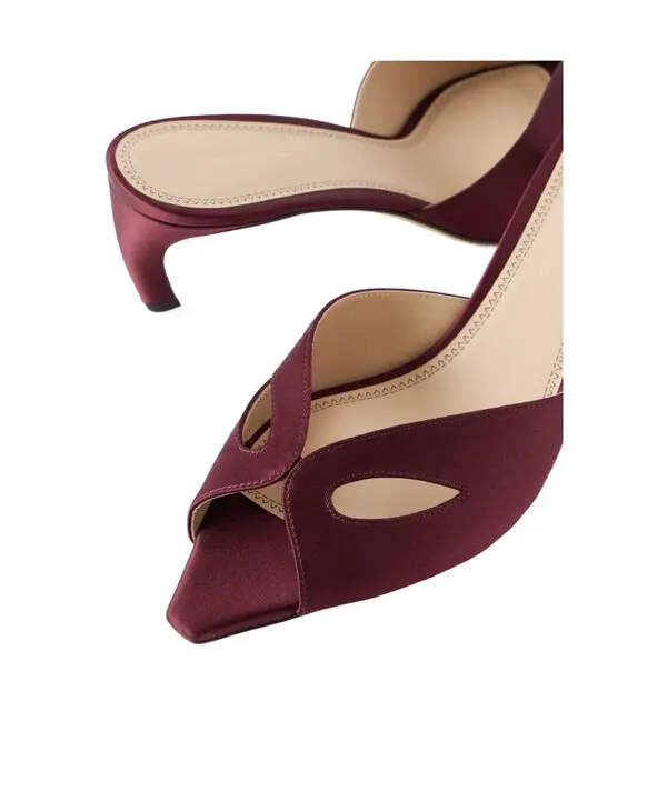 Victoria Beckham Satin Sandals
