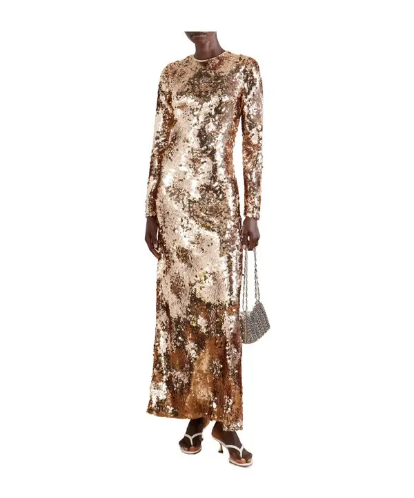 Rabanne Sequin Maxi Dress