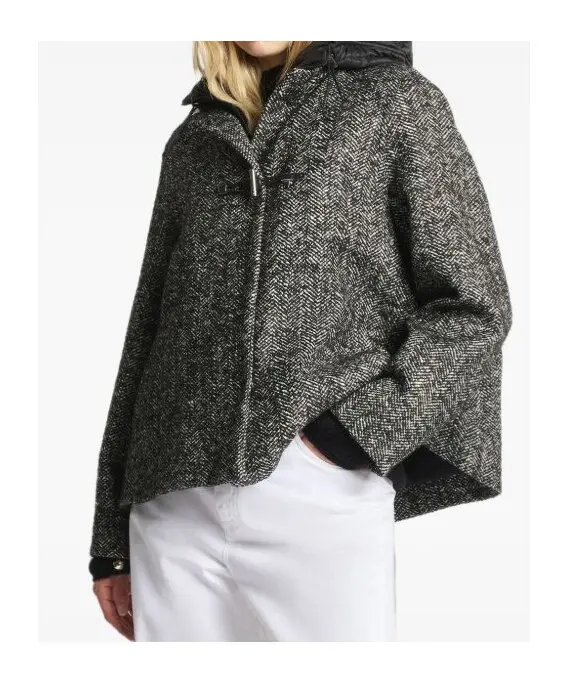 FAY Hooded Toggle Cape