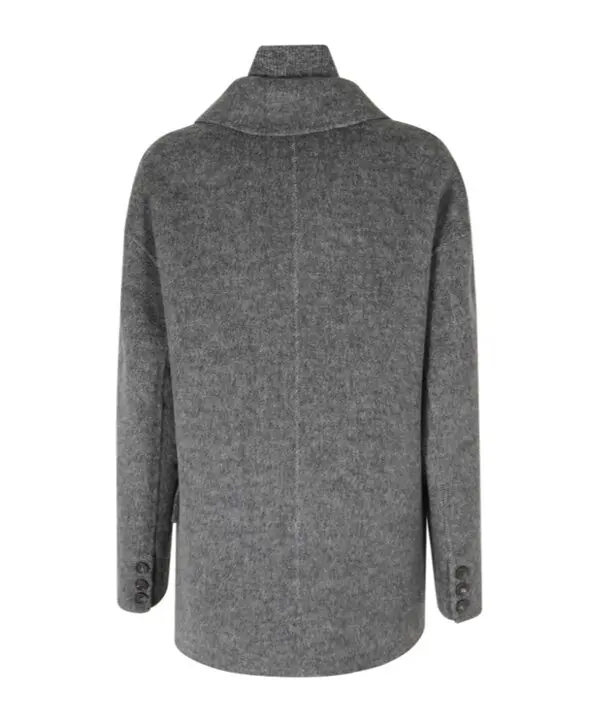 ERMANNO FIRENZE Double-breasted Short Coat - No