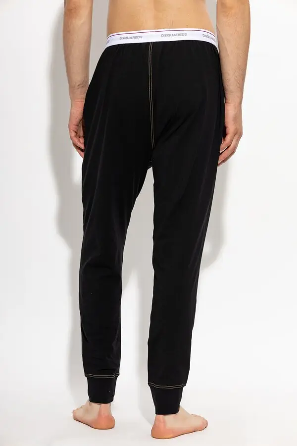Dsquared2 Elasticated Waist Casual Trousers
