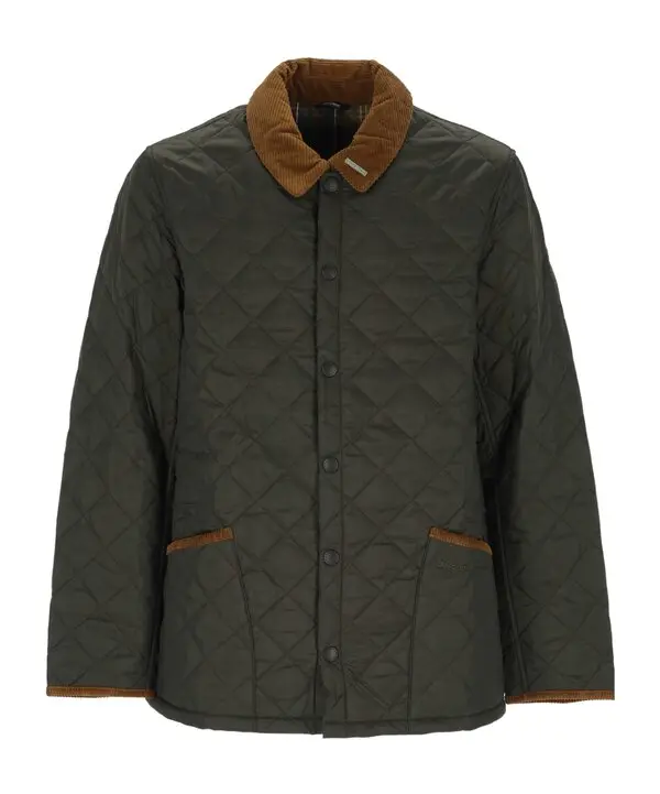 Barbour Quilted Long Sleeve Jacket - Sage